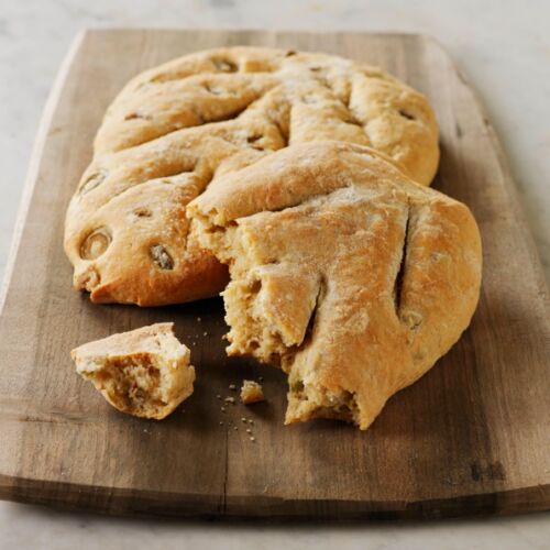 Fougasse aux olives - All-Clad, vente à domicile, atelier culinaire